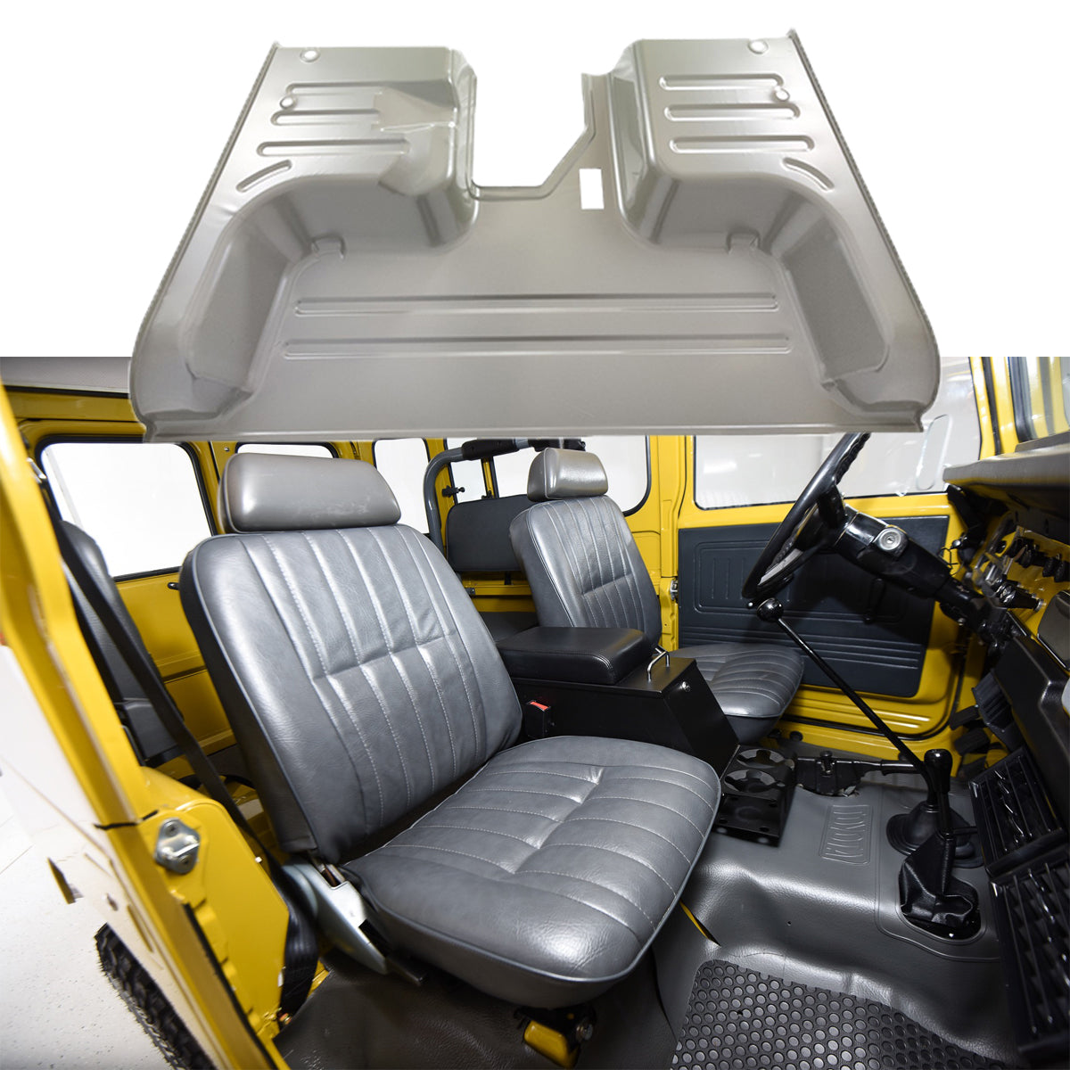 Front Floor Panel, for FJ40, FJ45 Toyota Land Cruiser 1979-1982 ...