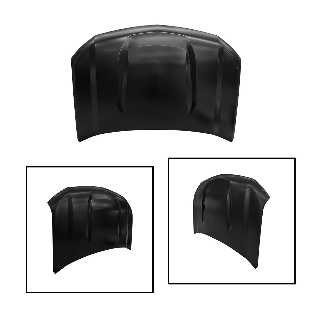 Replacement Hood, 2019-2023 Chevrolet Silverado 1500, 84610675, (ALUM ...