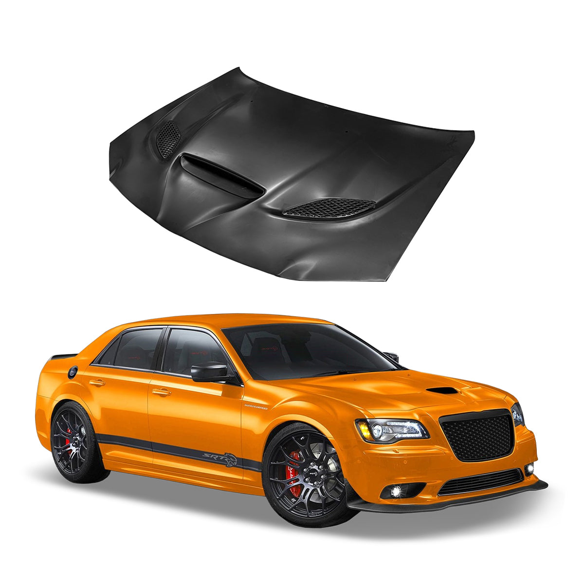Replacement HELLCAT HOOD,FOR CHRYSLER 300C HELLCAT HOOD – Topnault ...