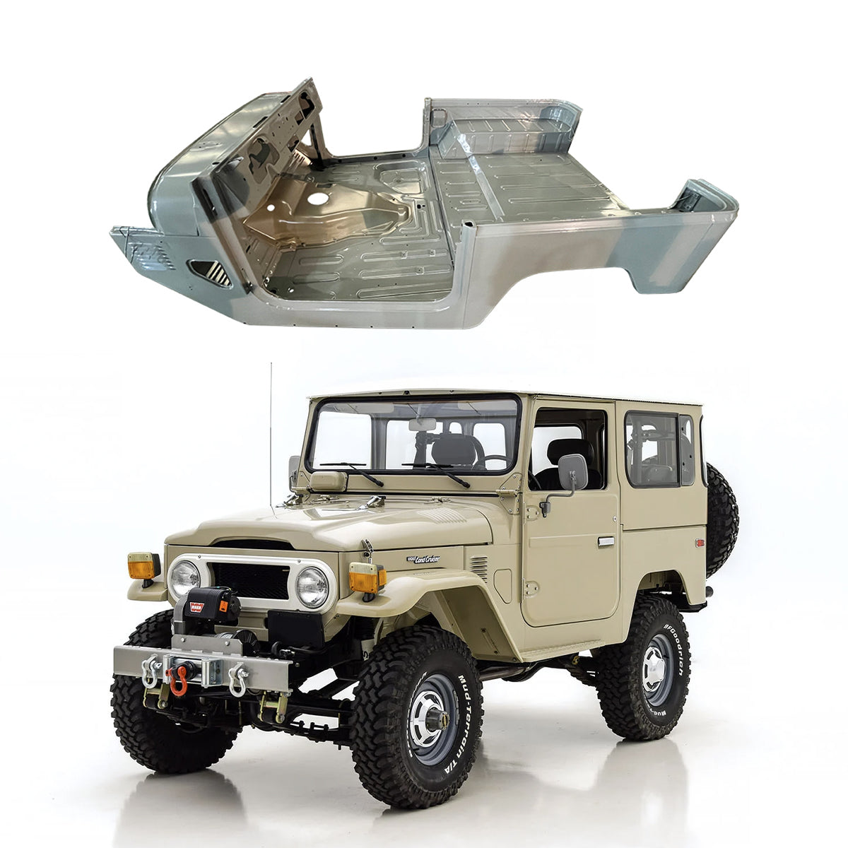 Whole Tub Assembly, For FJ40 Toyota Land Cruiser 1979-1984 – Topnault ...