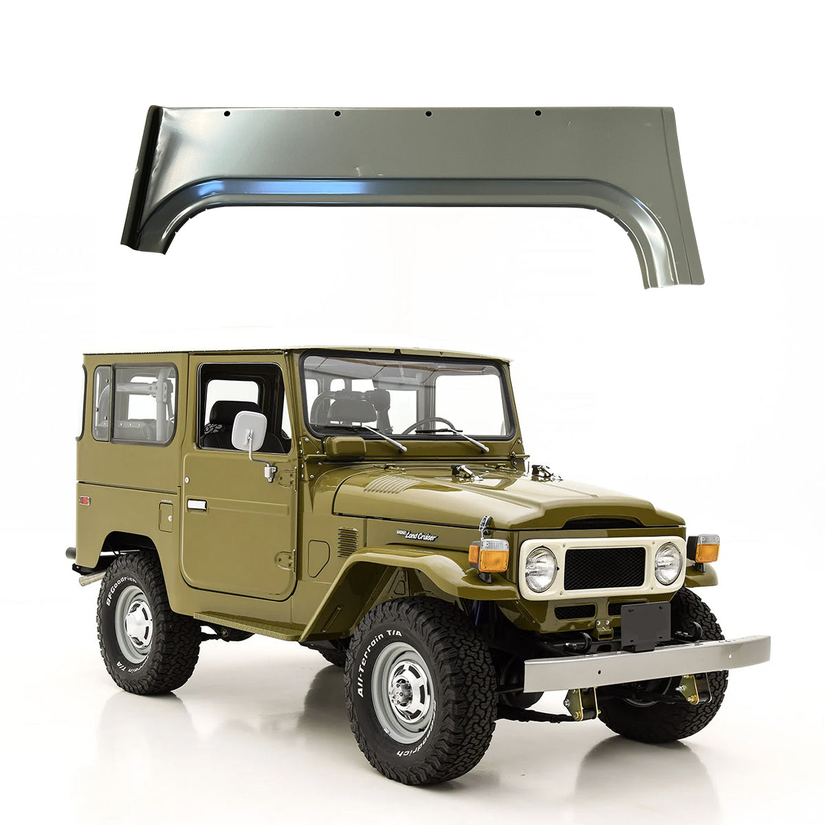 Rocker Panel Outer RH, for FJ40, FJ45 Toyota Land Cruiser – Topnault ...