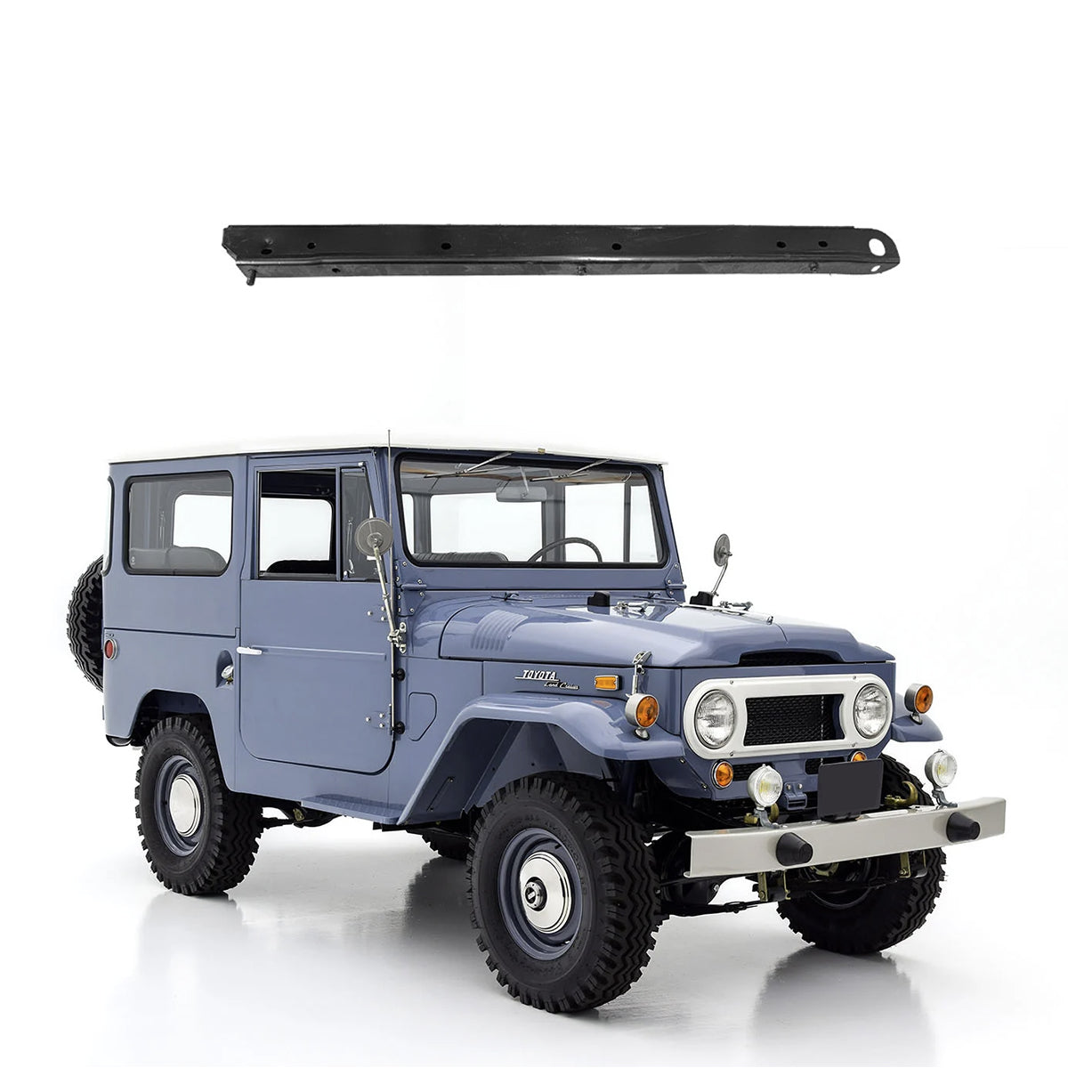 front door upper panel RH, for FJ40, FJ45 Toyota Land Cruiser 1979-198 ...
