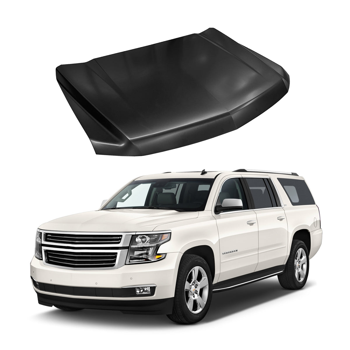 Replacement HOOD, 2015-2020 CHEVROLET Suburban/Tahoe, 22756628, 843484 ...