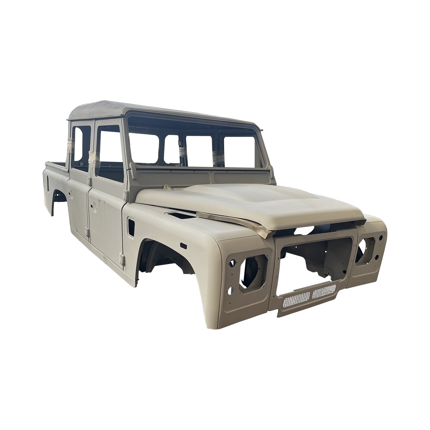 Complete Cab with Doors, with Primer, for Land Rover Defender 110 Pick ...